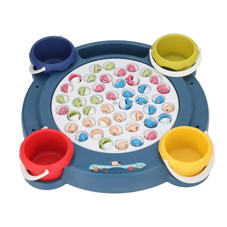 Toddlers Magnetic Rotating Fish Toy,Magnetic Rotating Fish Board ...