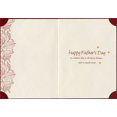 Designer Greetings What is a Father? Orange Border Father's Day Card ...