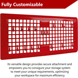 Duratool Magnetic Tool Holder for Metal Side of Chest, 18 Hooks, Garage ...