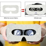 husxh 100Pcs Disposable VR Mask Breathable VR Eye Covers Sweat Guard ...