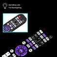 onn. Universal 6-Device Remote, Black, Compatible for TV, DVD ...