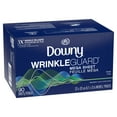 Downy Wrinkle Guard Fabric Softener Dryer Sheets, Softening & Static ...