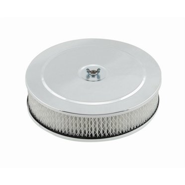 CHROME AIR CLEANER VELOCITY STACK - 5 18 NECK - Walmart.com
