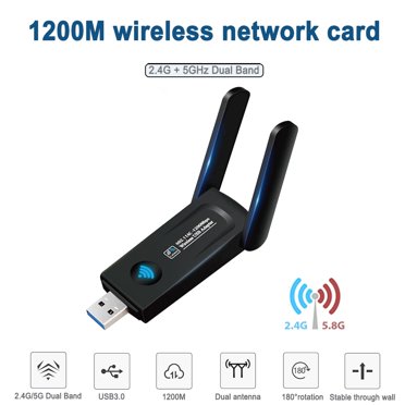 SANOXY Wireless USB 300MBPS Network Adapter WiFi Dongle LAN Card PC w/ Antenna - Walmart.com