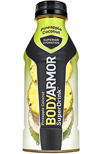 Body Armor SuperDrink Pineapple Coconut 16 oz Bottles - Pack of 12 ...