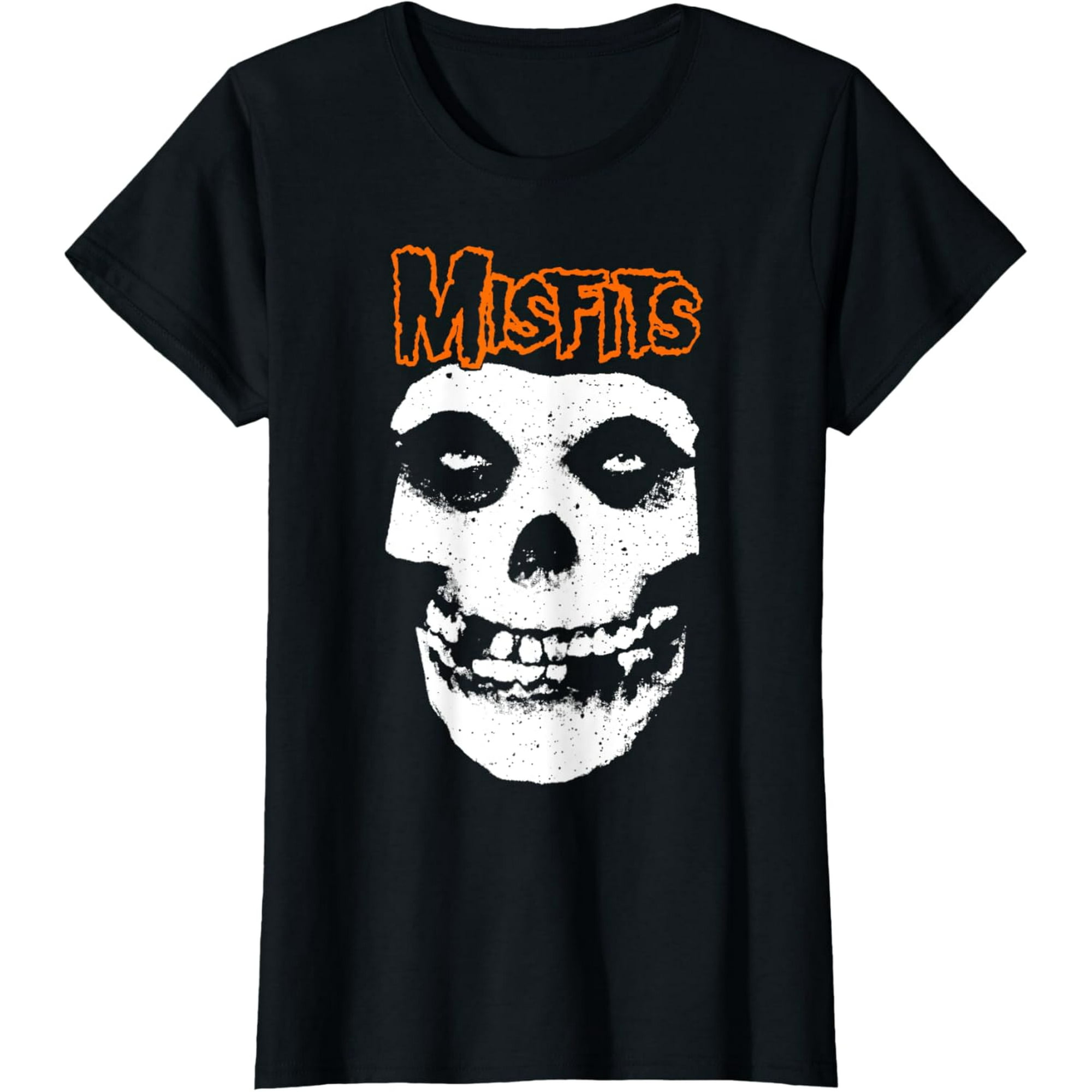 Click here for Misfits - Halloween Skull T-Shirt Casual Crewneck... prices