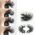 Musatteng Self Lashes Thick And Long Eyelashes 27mm Extra Long With ...