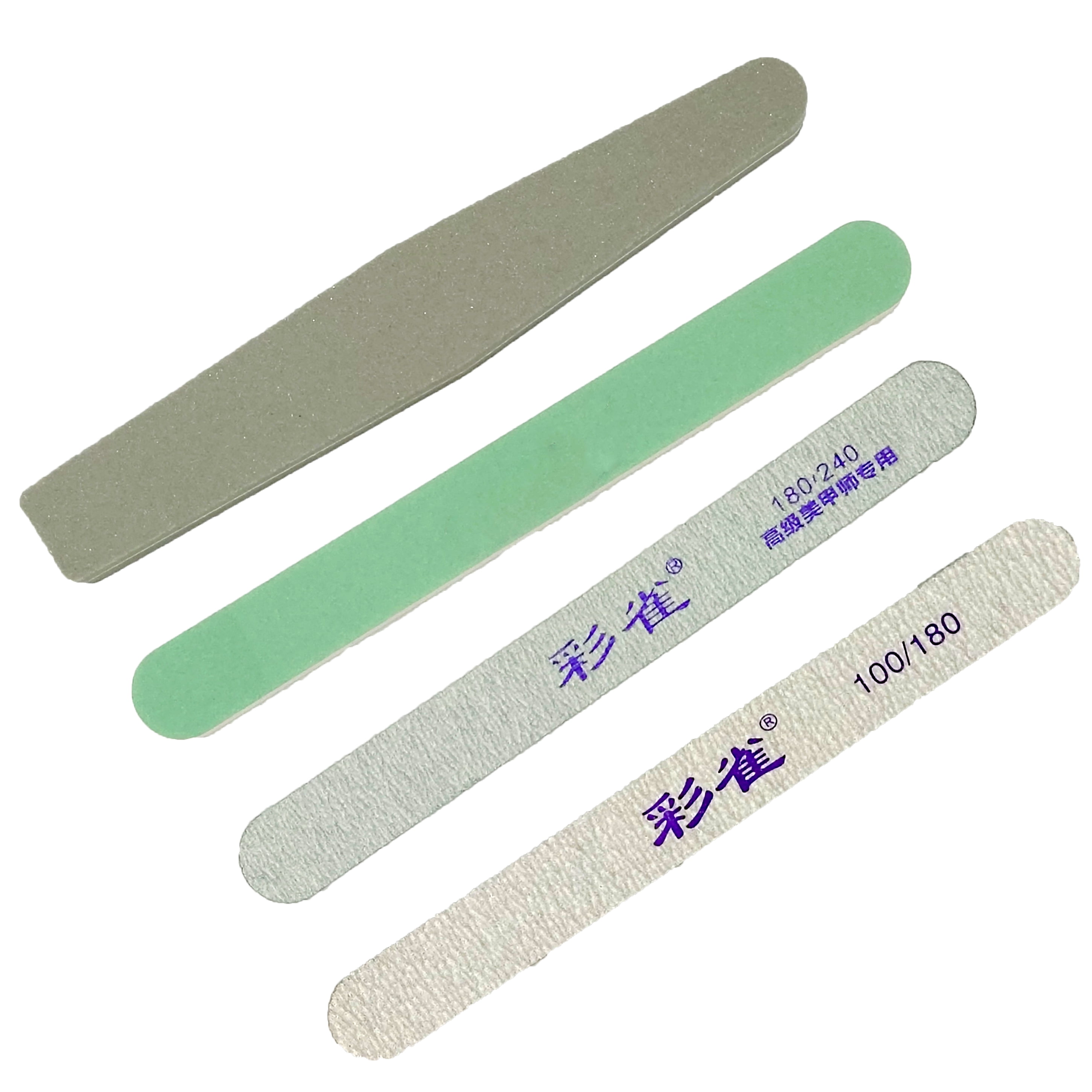 FCOGIN, Professional Manicure Files Set, Double Sided Nail Files, 10 ...