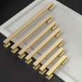 10 Pack Brushed Cabinet Knobs 1.46 Inch(37mm) Single Hole Handles ...