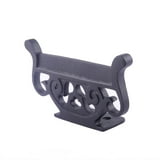 Renovators Supply Boot Scraper 6" Black Wrought Iron Floor Mount Boot ...