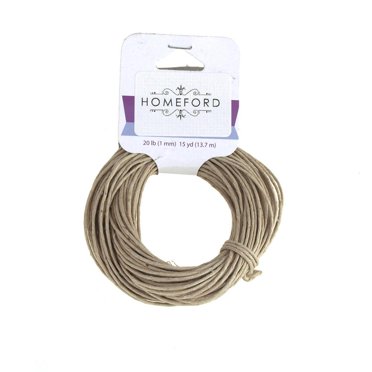 Natural Jute Fiber Rope, 6mm, 10 Yards - Walmart.com