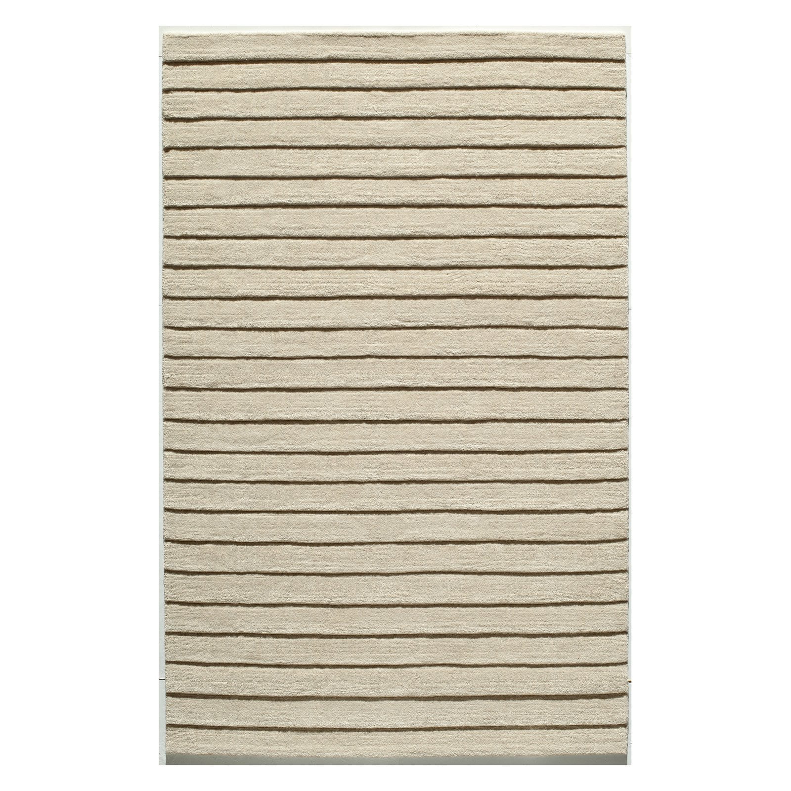 Momeni Metro Hand Tufted Wool Ivory Area Rug 2' 3" x 3' 9" - Walmart.com