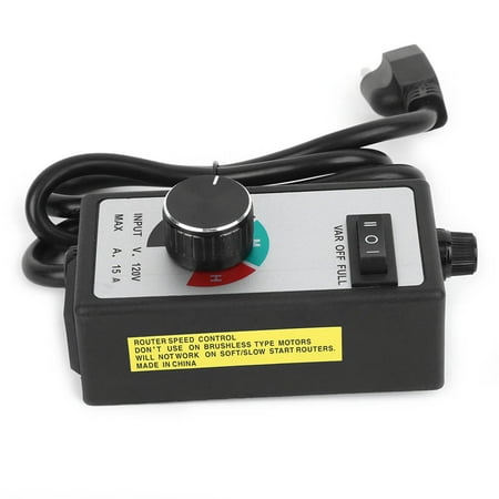 Fan Speed Controller, 1800W Variable Fan Speed Controller, Electronic ...