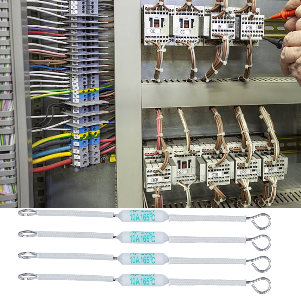 Fusible térmico de temperatura, 20 piezas, 250 V, 10 A, fusible RF ...