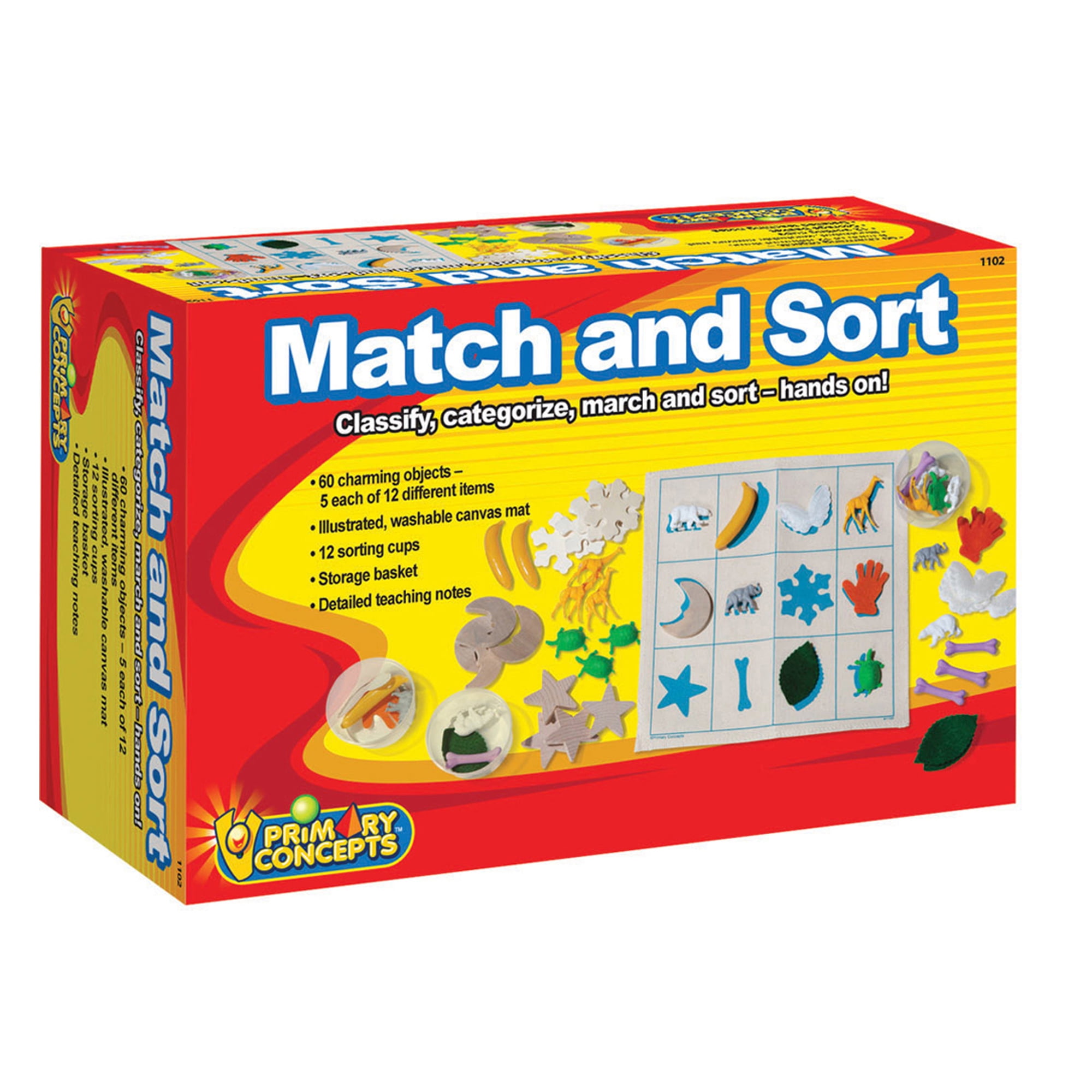 Primary Concepts™ Match and Sort - Walmart.com