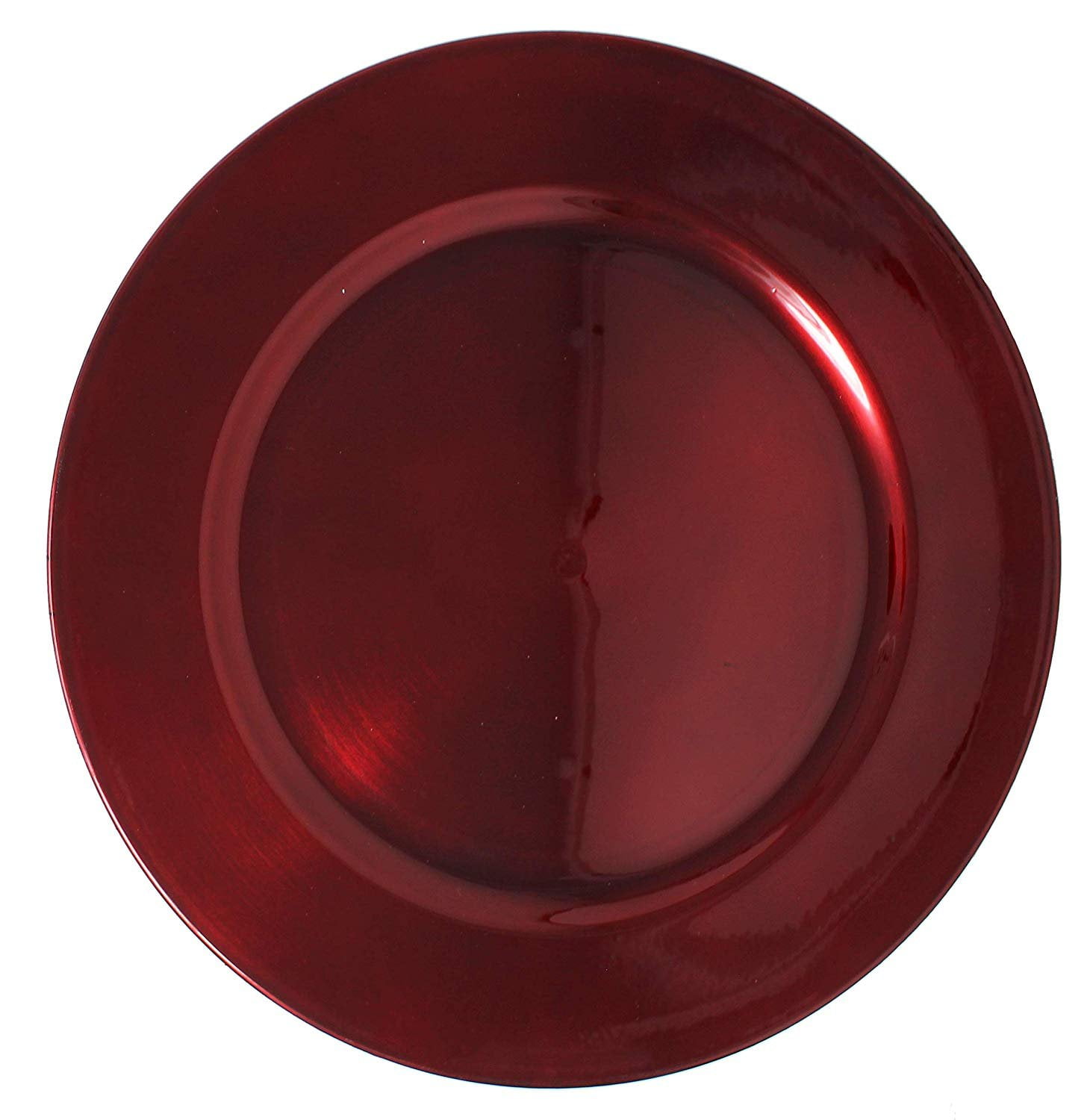 Ms Lovely Metallic Foil Charger Plates - Set of 6 - Made of Thick ...