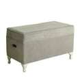HomePop Juvenile Diva Decorative Storage Bench, Multiple Colors ...