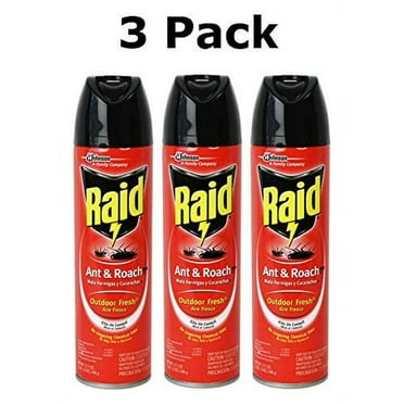 Raid Ant and Roach Killer Outdoor Fresh, 17.5 OZ (Pack of 8) - Walmart.com