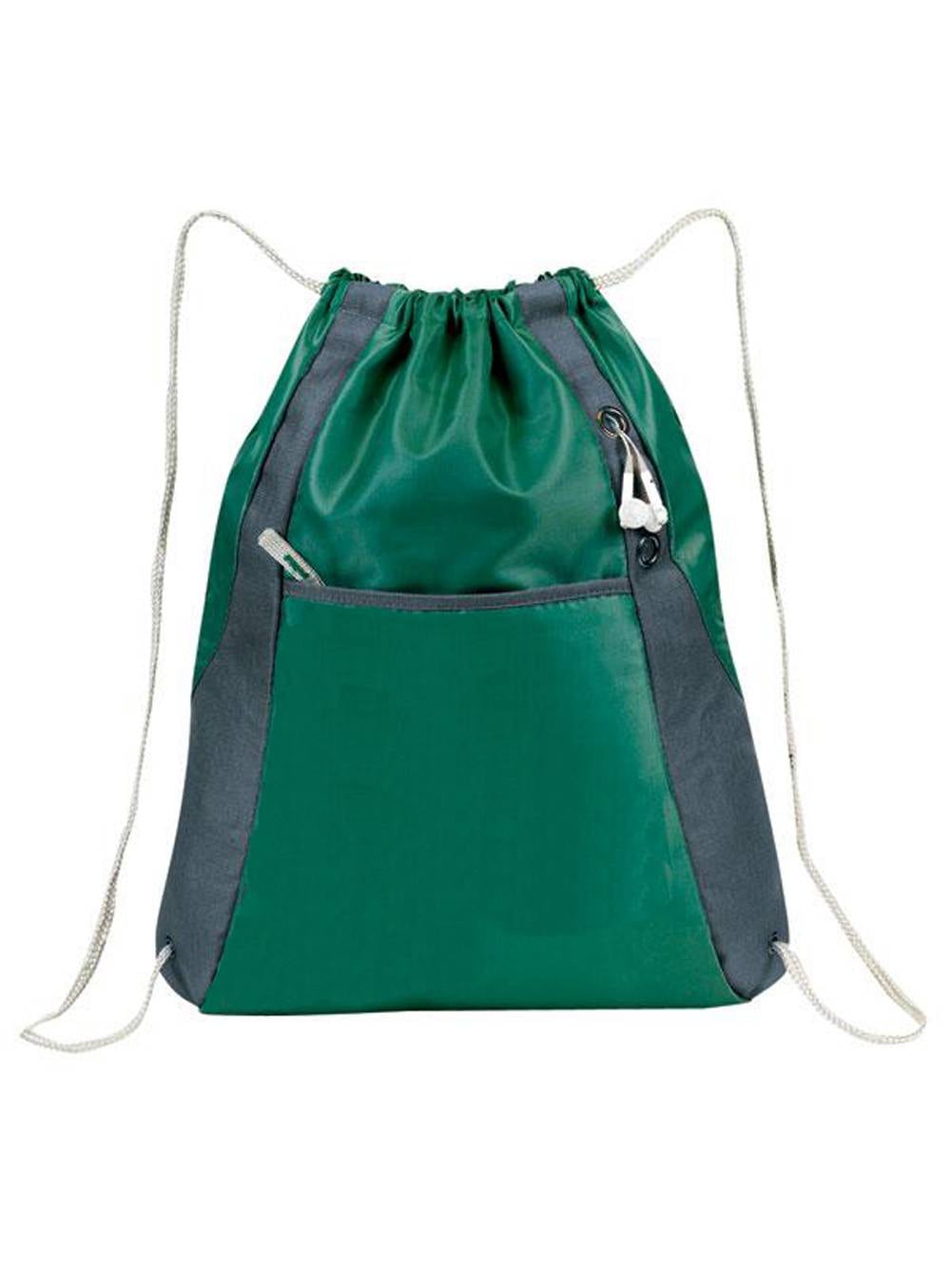 'Elite'' Drawstring Pack - Hunter Green - Walmart.com