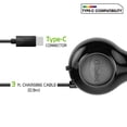 Cellet 3Amp / 15Watt USB Type-C Retractable Car Charger for LG Stylo 4 ...