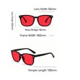 Blarkrus Red Frame Blue Light, Anti-Fatigue Sleep Glasses with Stylish ...