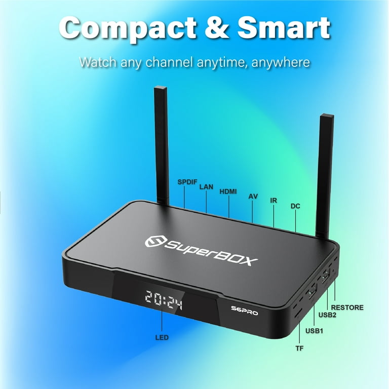 S5 Max Streaming Box S5 Max 2025 – 4GB RAM, 128GB Storage, 6K Ultra HD ...