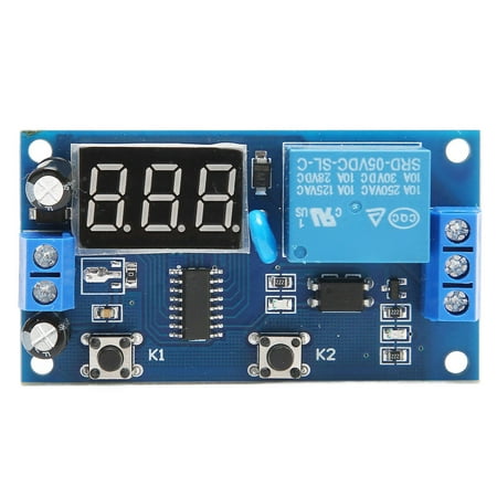 Control Relay Cycle Timer, Power Off Memory Function Trigger Delay Time Module Switch LED ...