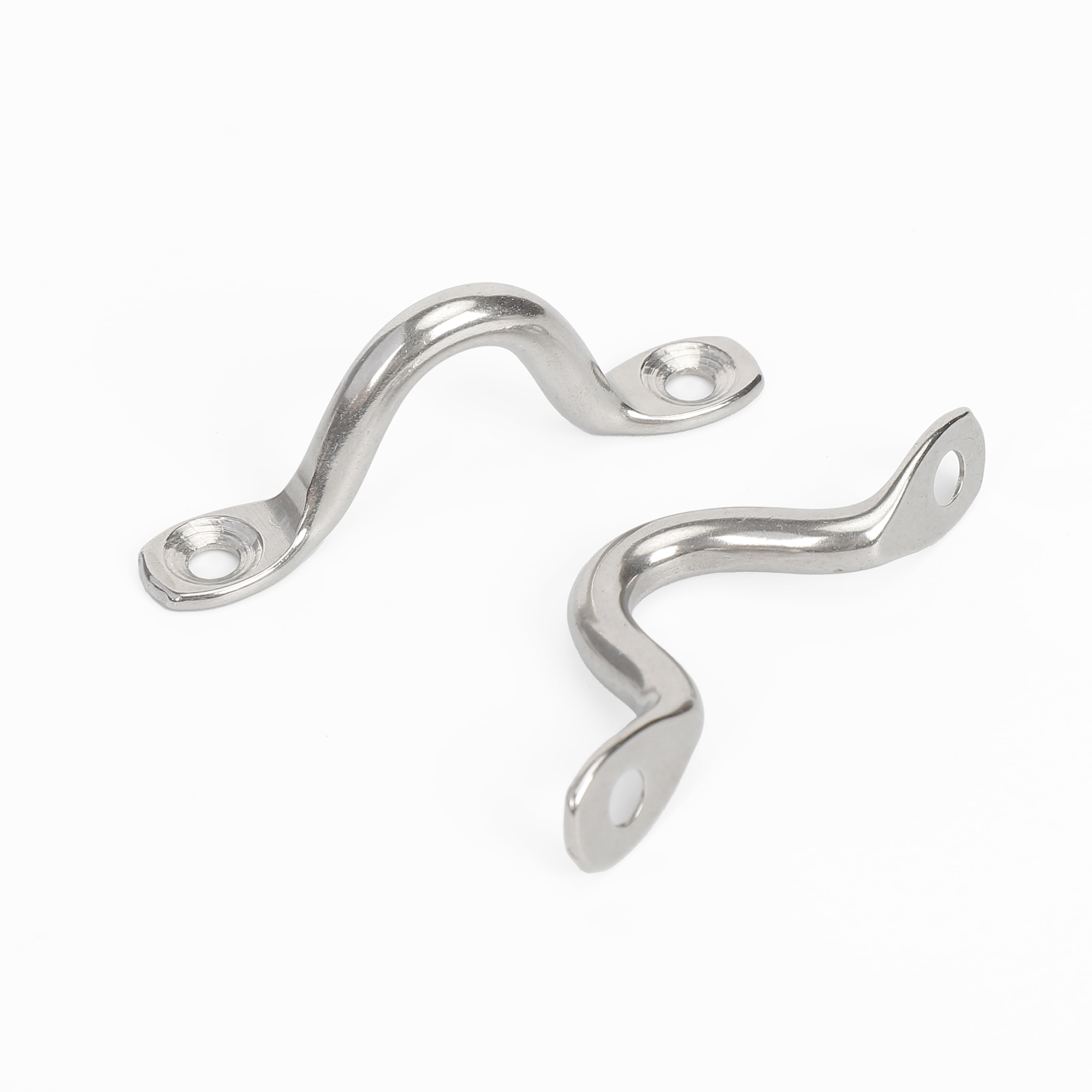 Ozark Trail 2-Inch Stainless Steel Eye Straps for Marine, 2 Ozark Trail 2-Inch Stainless Steel Eye Straps for Marine, 2