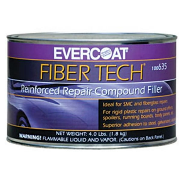 Fibre Glass-Evercoat FIB-635 Fiber Tech Half-Gallon Can - Walmart.com