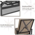 SUNCROWN Oversized Outdoor Reclining Chaise Lounge Chair, Comfortable ...
