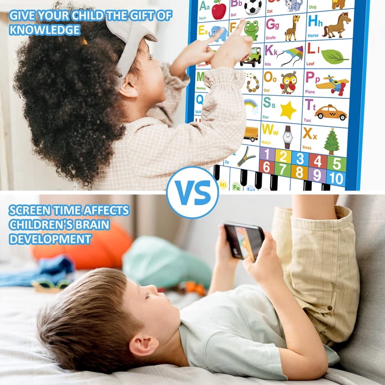 Electronic Alphabet Poster Interactive ABC Learning Poster For Toddlers ...