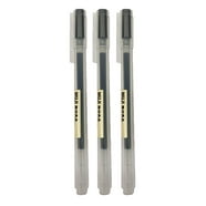 MUJI Gel Ink Ball Point Pen 0.5mm Black color 10pcs - Walmart.com