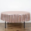 Efavormart 132" Wholesale Premium Table Cover Sparkly SEQUIN Round Tablecloth For Wedding ...