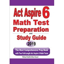 ACT Aspire Math Workbook: 6th Grade Math Exercises, Activities, and Two ...