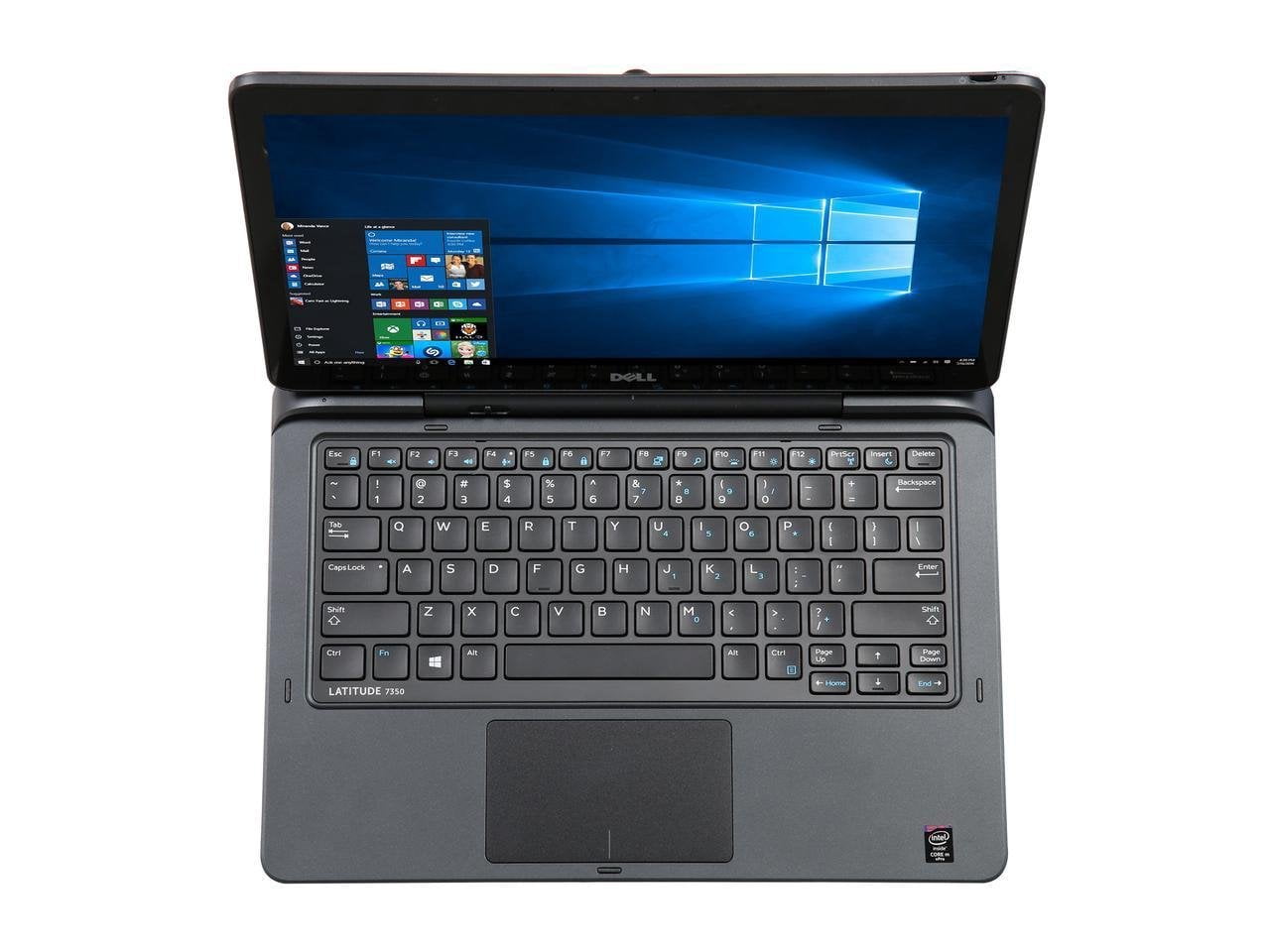 Dell Latitude 7350 13.3" Touchscreen Laptop, Intel Core M-5Y71, 8GB RAM ...