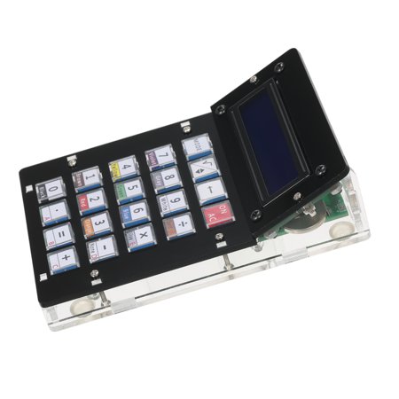 DIY Calculator Counter Kit with Acrylic Case LCD Display Multi-purpose ...
