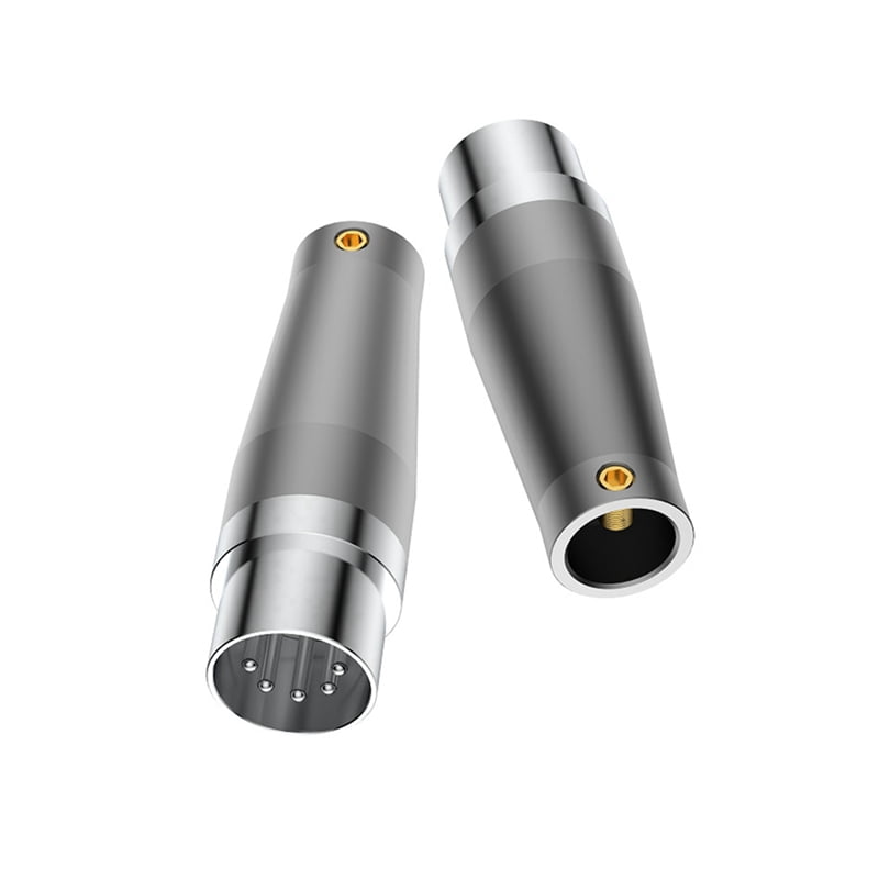 Conector MIDI de 5 con Bloqueo DIN5 Bañado en Rodio ND05R & Quad ...