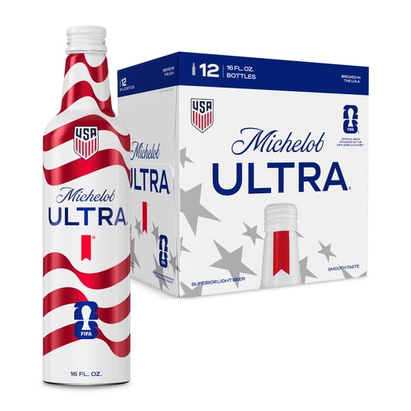 Michelob ULTRA Superior Light American Lager Beer, 24 pack 12 fl oz ...