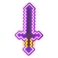 Minecraft Diamond Sword RGB LED Wall Light, Neon Style Lamp, Mood ...
