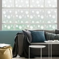 "BSHAPPLUS® 17.7""x78.7"" Frosted Blackout Window Film, Heat Control ...
