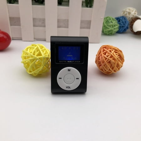 New Small Size Portable MP3 Player Mini LCD Screen MP3 Player Music ...