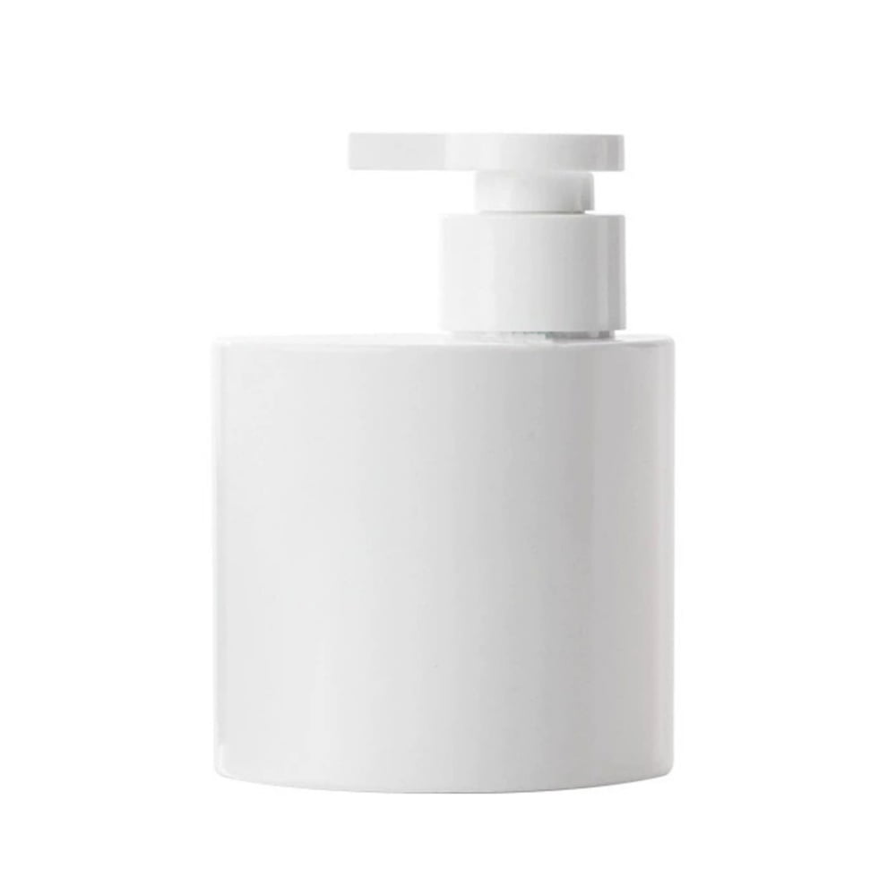 10 oz/300ml Plastic Amber Pump Bottle, Round Empty Pump Bottle for Hand ...