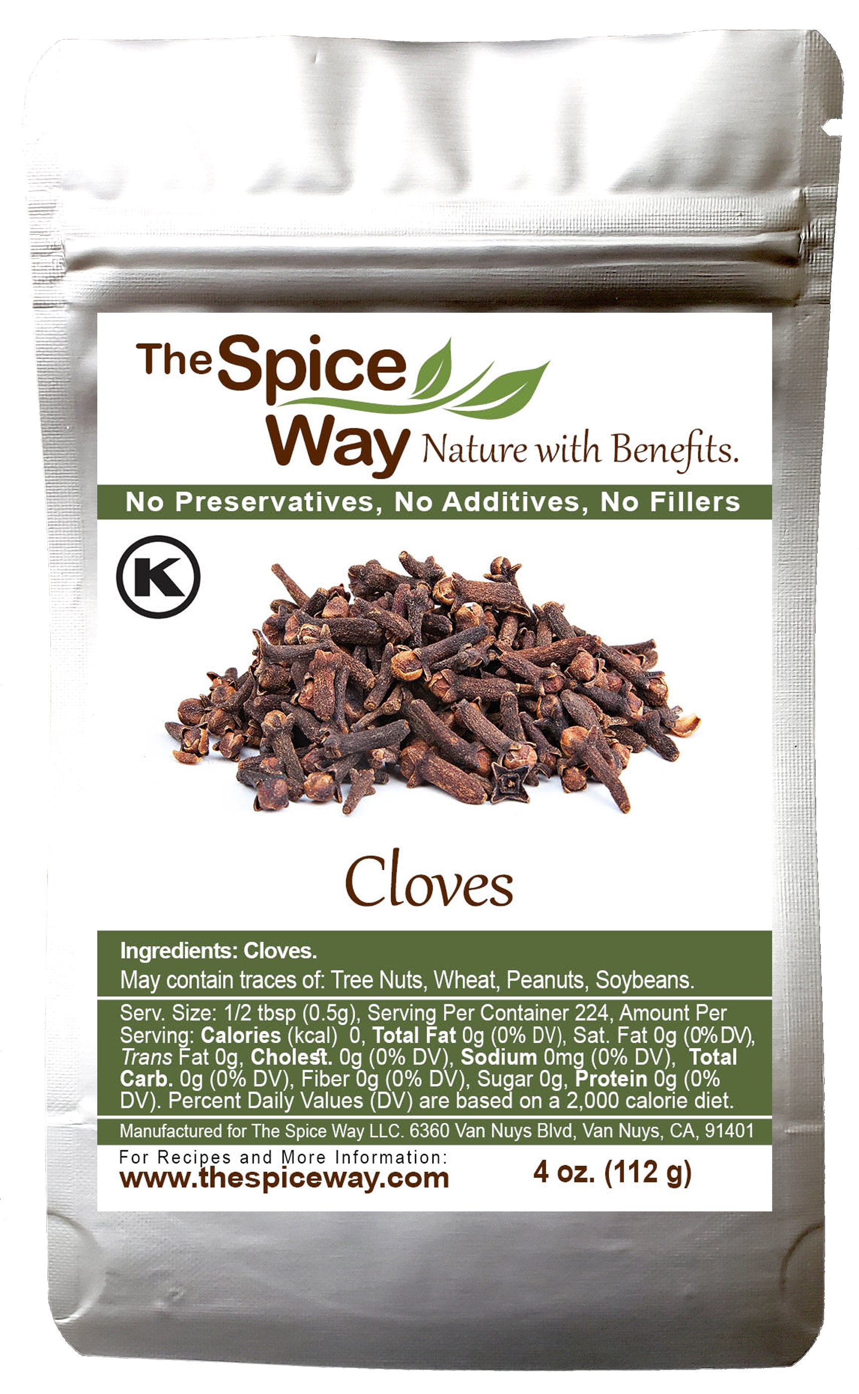 The Spice Way Cloves Whole - Middle Eastern, Asian, and American ...
