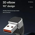 AOOOWER Metal Reinforced Split USB Cable with Separate Charging Data ...
