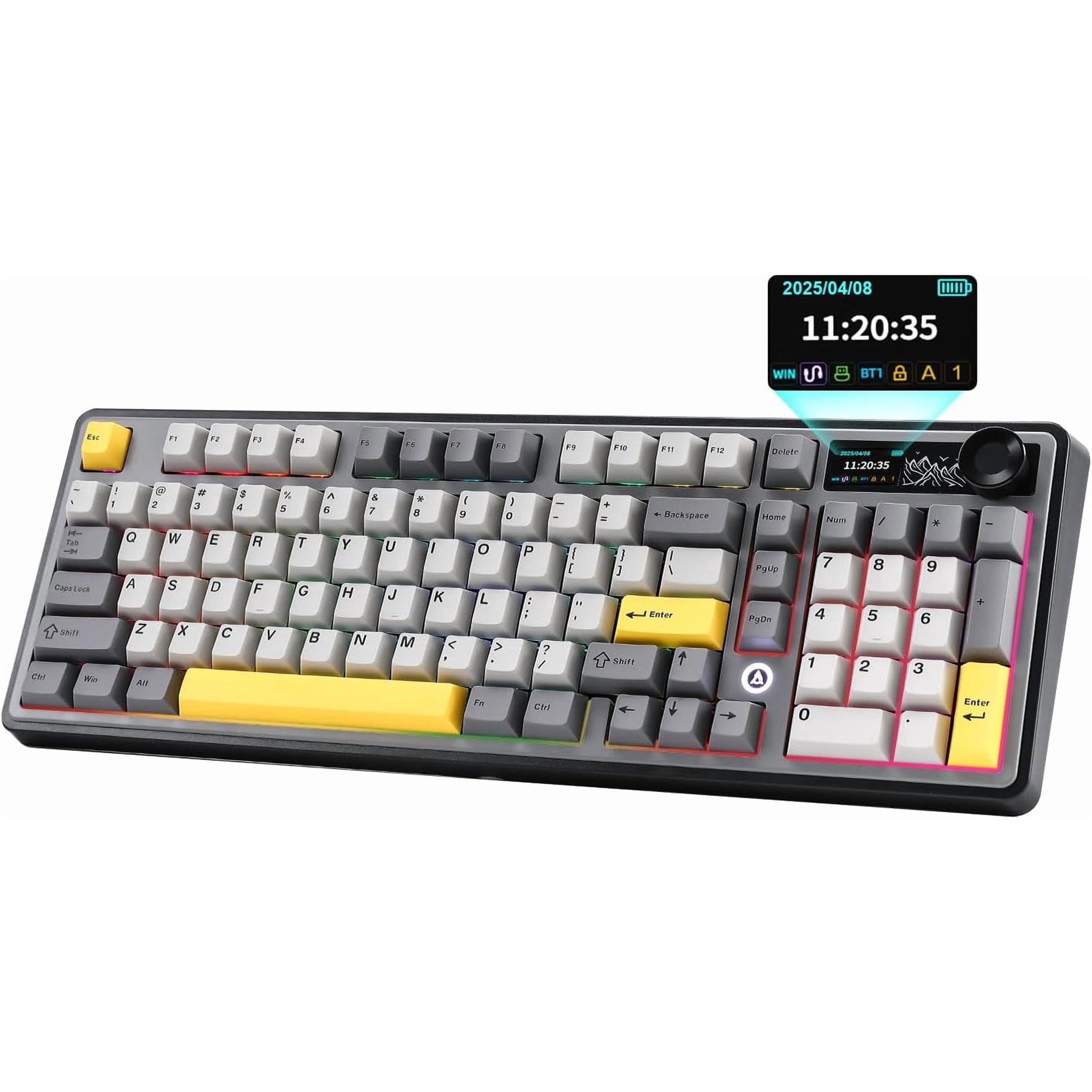 Click here for Nobrand Ak980 Mechanical Gaming Keyboard With Smar... prices