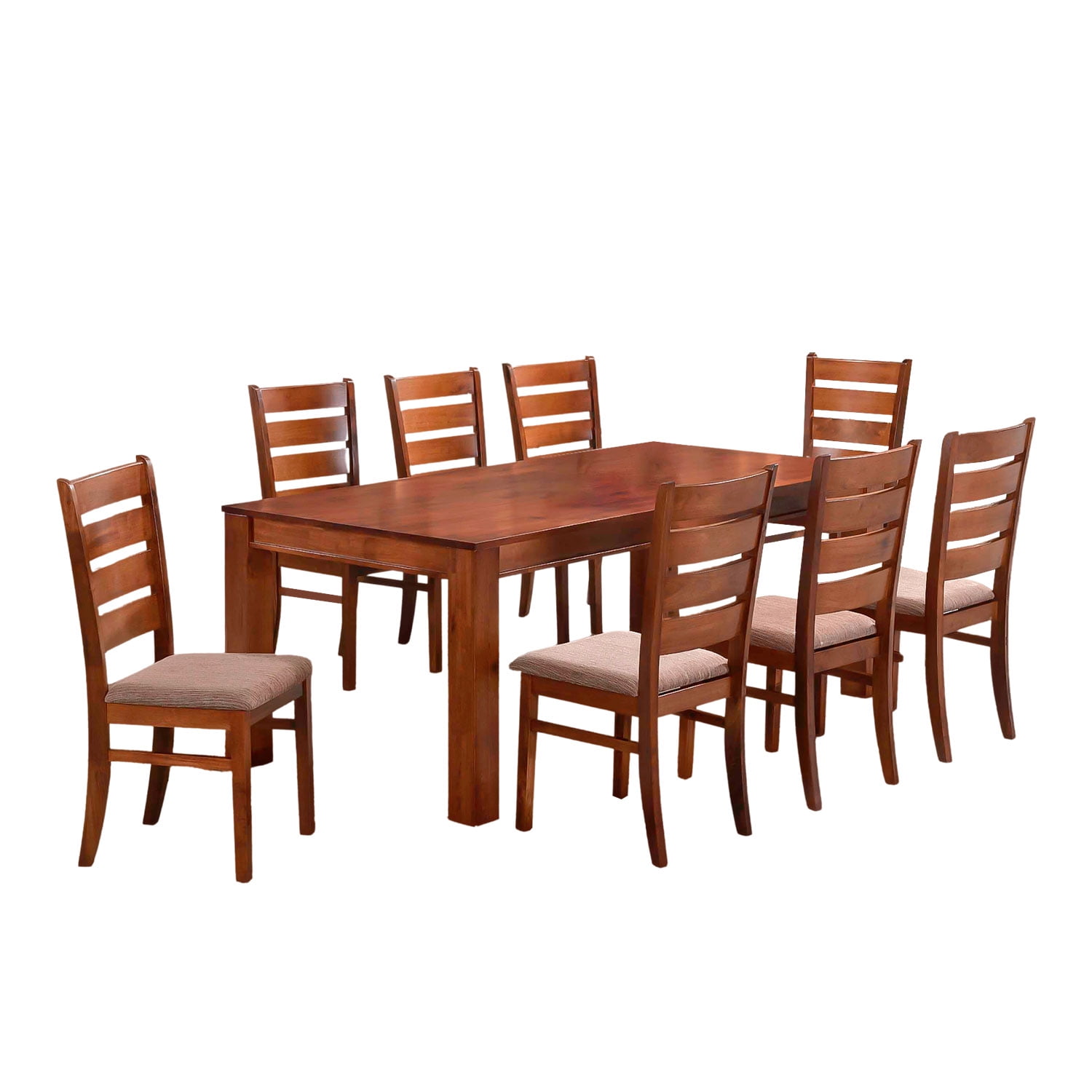 Comedor Minimalista de Madera con 8 Sillas Bossa Zurich | Bodega ...