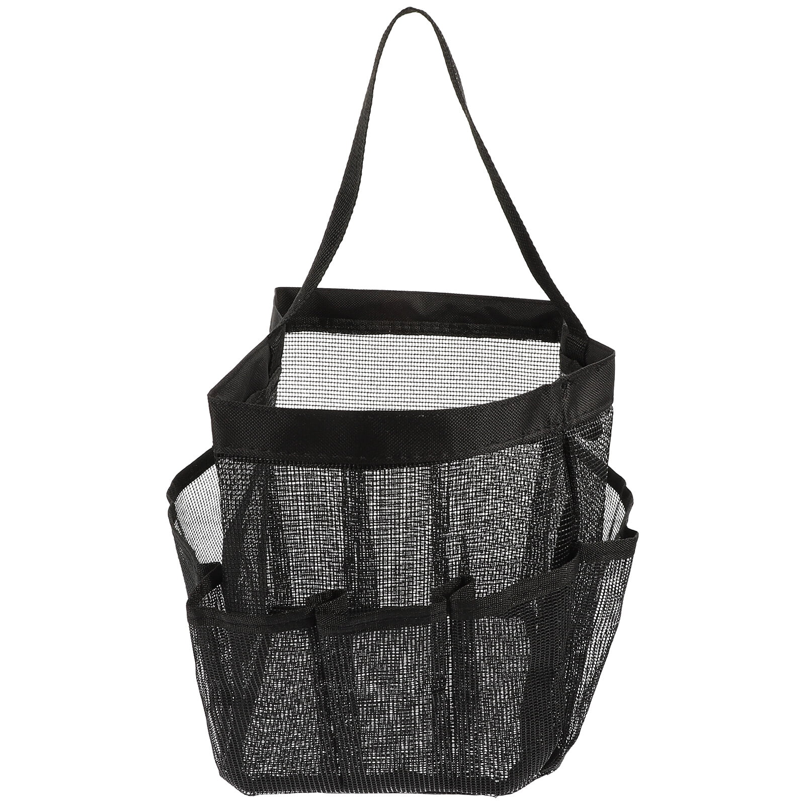 Hanging Portable Toiletry Bag Bathroom Mesh Shower Bag Handheld Shower ...