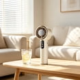 Tuvgenk Portable Digital Display Turbine Handheld Fan with Cooling ...