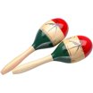 2 Pack Hand Painted Medium Mexican Maracas in Assorted Color - Walmart.com