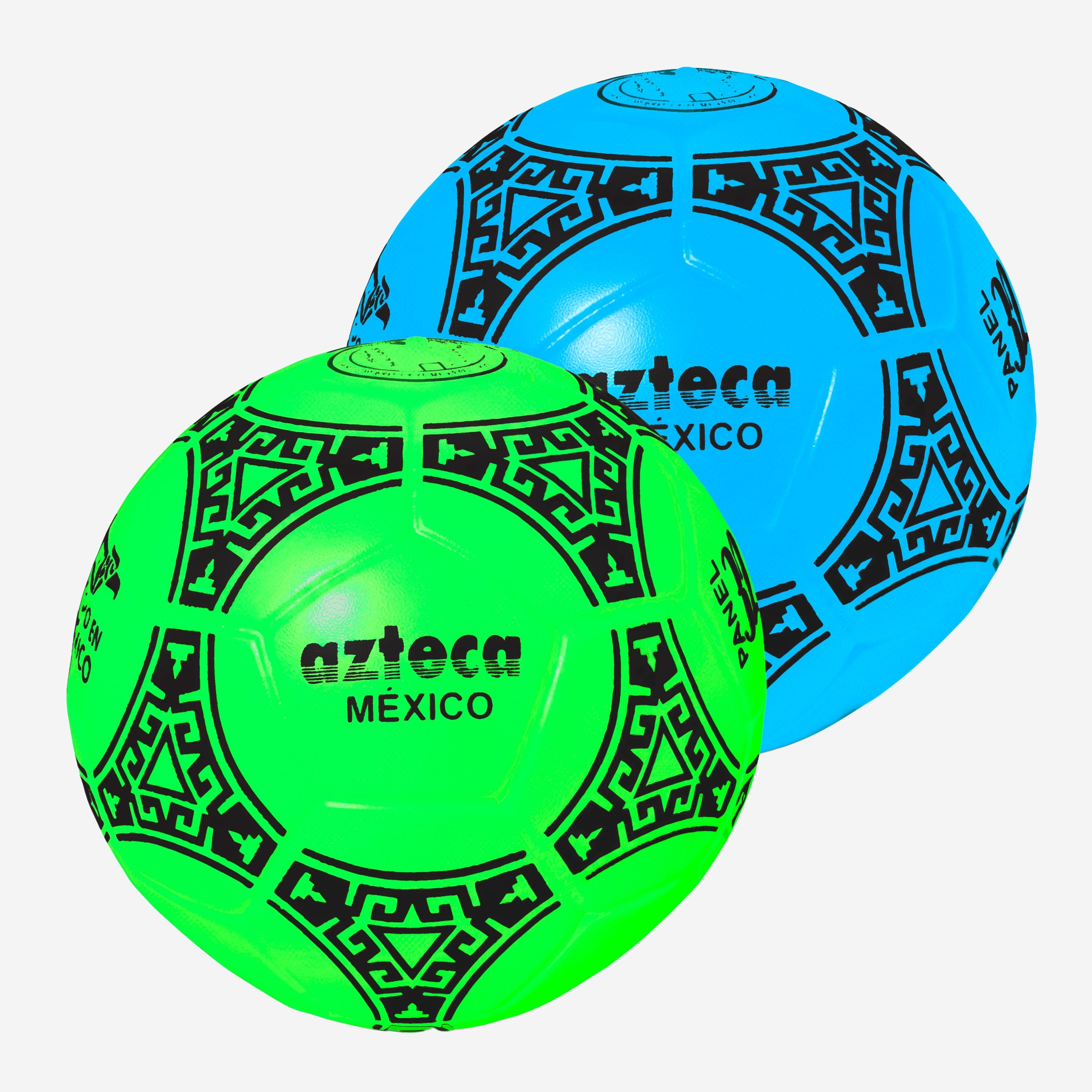 2pz Balón Fútbol Azteca No5 Adulto Panel 32 Reforzado Combinado, Verde ...